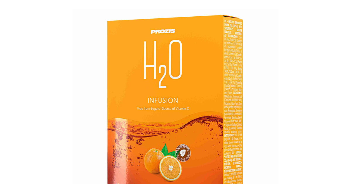 Prozis H2O Infusão Laranja 72 gr | Eupoupo
