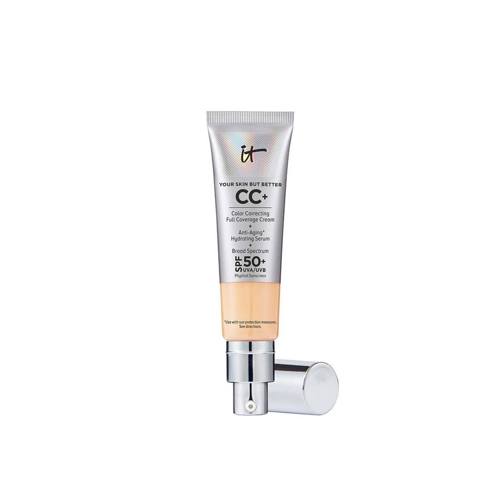 IT Cosmetics CC+ Creme Full Coverage Base SPF50+ Light Medium 32ml